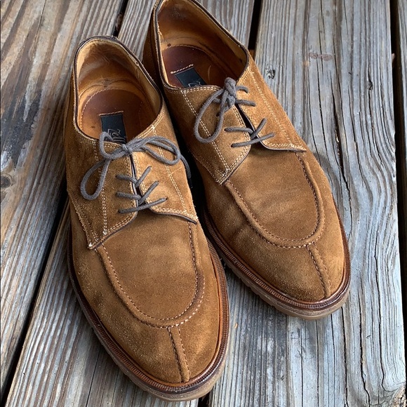 Zelli | Shoes | Zelli Moustache Clipper Brown Suede Oxford Shoes | Poshmark
